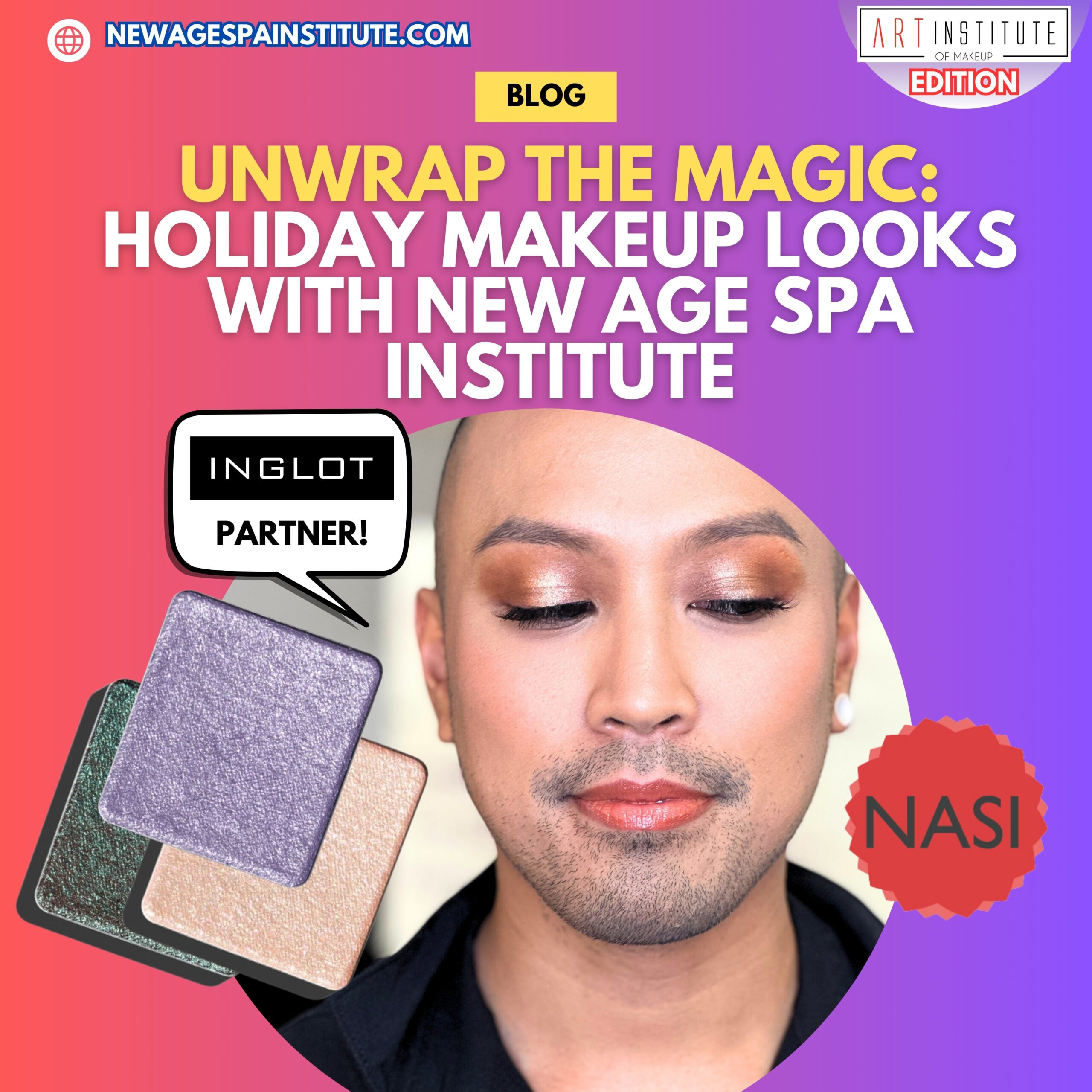 Unwrap the Magic: Holiday Makeup Looks with New Age Spa Institute - New ...